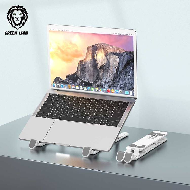 Foldable Laptop Stand with 7-Level Adjustments | Design Green Lion ...