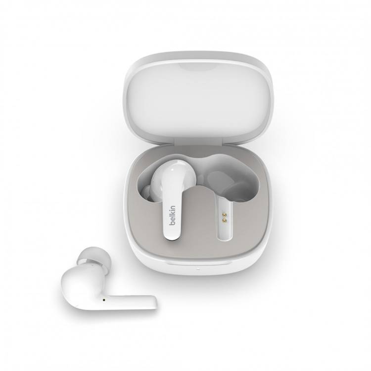 Belkin SoundForm Flow True Wireless Earbuds - 7 Hours Battery Life ...