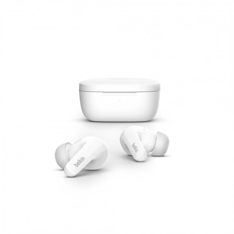 Belkin SoundForm Flow True Wireless Earbuds - 7 Hours Battery Life ...