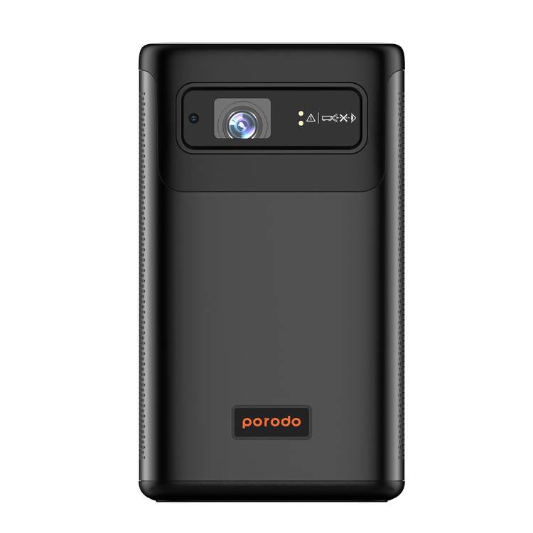 Shop Black Porodo Android 9.0 Portable Projector Now Online (PD-LSDLPP-BK)