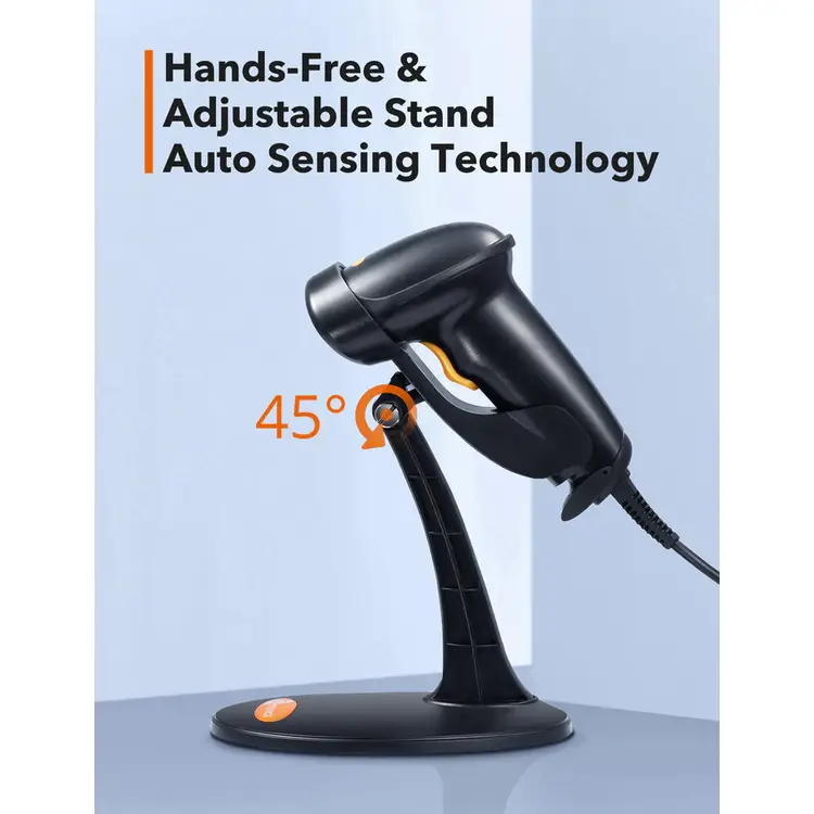 Taotronics USB Barcode Scanner - Black (TT-BS003)