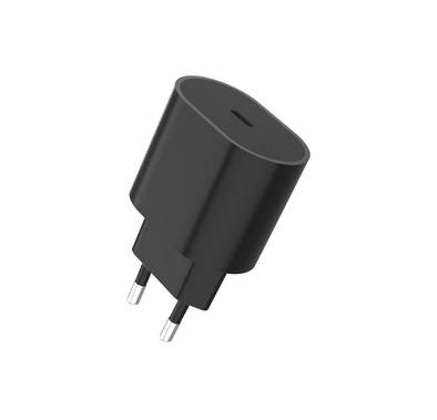 Order Black 20W Porodo EU Plug Single C Port PD Charger Online (PD-FWCH018-BK)