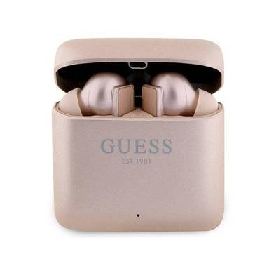 Buy Guess True Wireless Bluetooth Earbuds Satined Finish with Printed ...