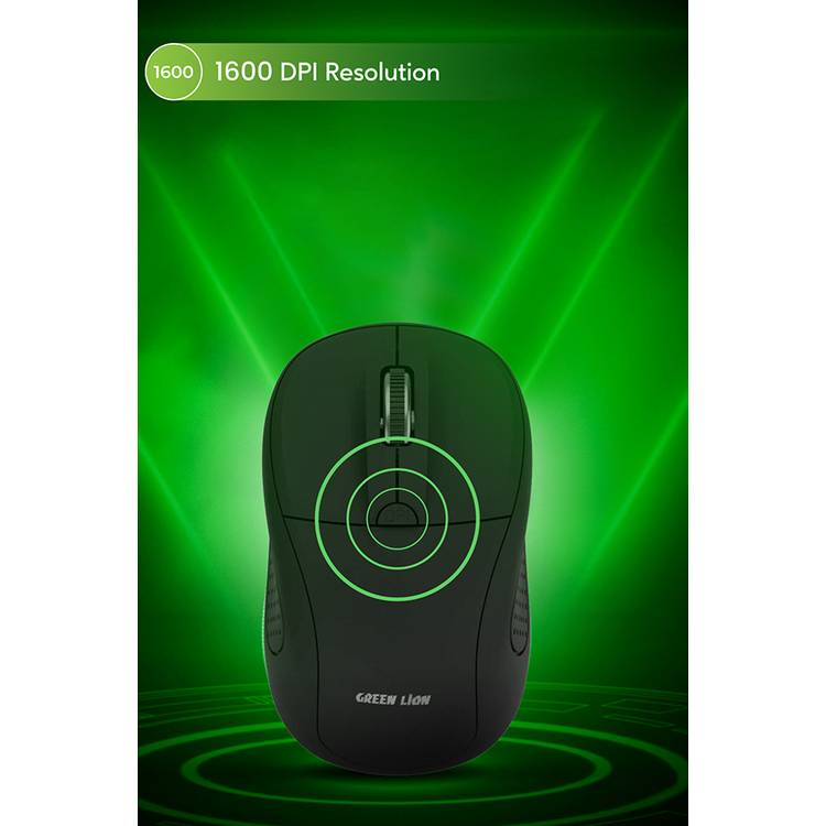 Green Lion G200 Wireless Mouse in UAE | Up to 10m Operating Range ...