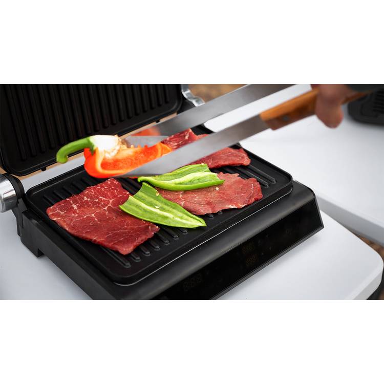 Porodo Lifestyle Glasstop Digital Grill in UAE | Removable Grill Plate ...