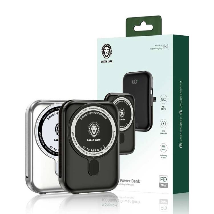 Shop Green Lion Monaco + 10000mAh Power Bank PD20W+QC 22.5W with ...