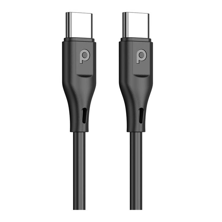 Porodo Dual Output Quick Charger USB-C PD and USB-A QC in UAE | Simultaneous Charging - Black ...