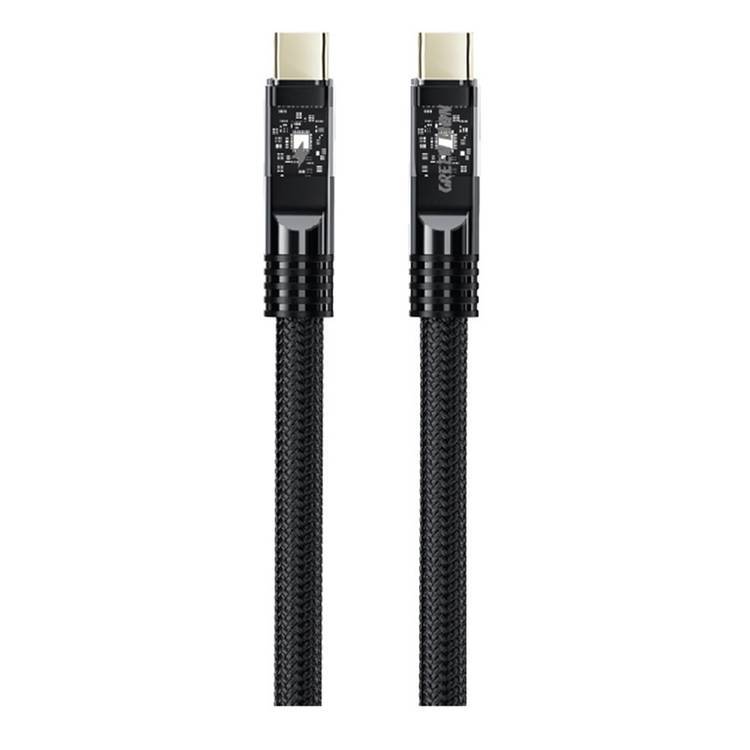 Shop Green Lion USB-C To Lightning LED Braided Cable 1 Meter (GNBLEDBCCLBK)