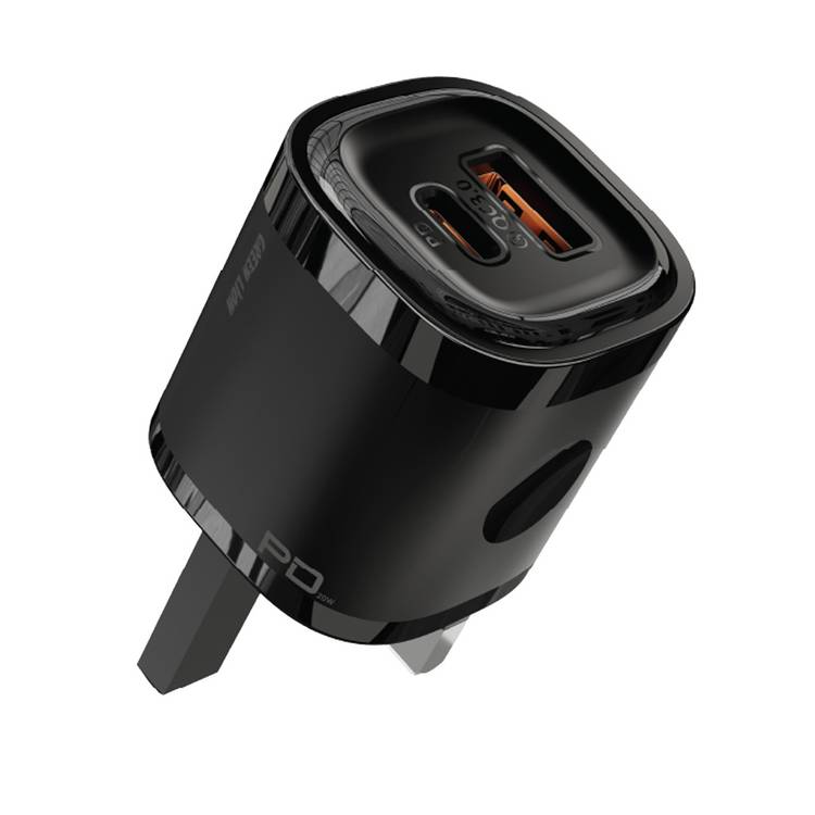 Shop Green Lion PD & QC3.0 Mini Wall Charger (GN20PDQCWCLBK)