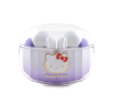 Shop Hello Kitty True Wireless Earbuds Gradient Electroplating Logo ...