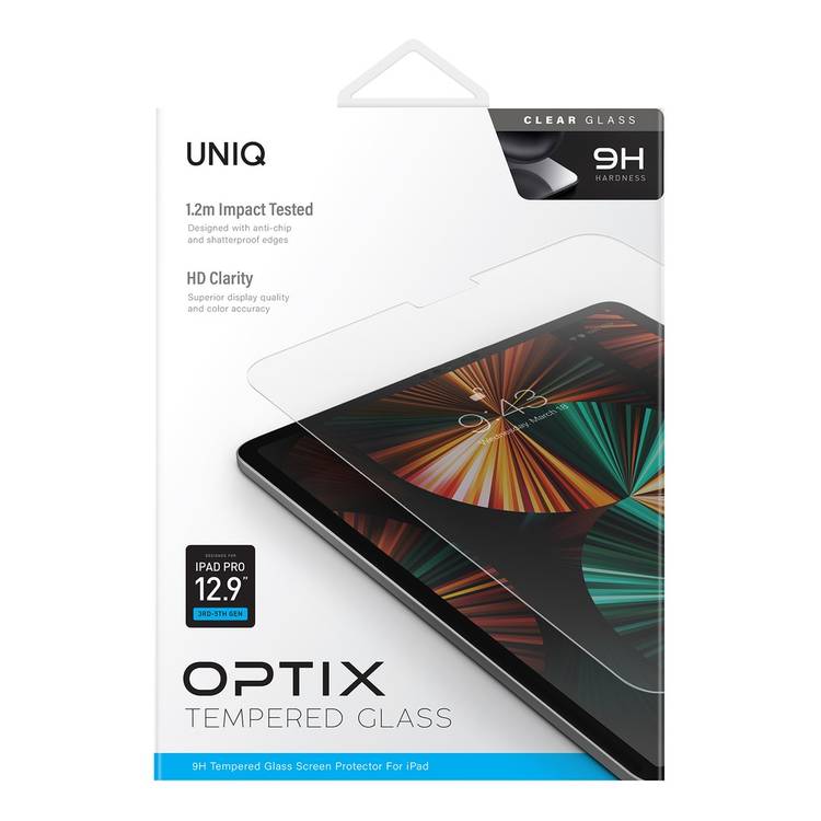 Shop now my Uniq UNIQ Optix Clear Glass Screen Protector - iPad Pro 12. ...