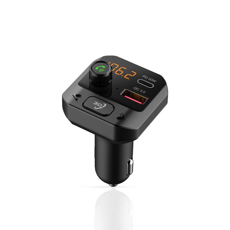 Shop Green Lion FM Car Transmitter 3D Surround Sound | Black (GNFMCTS3DBK)