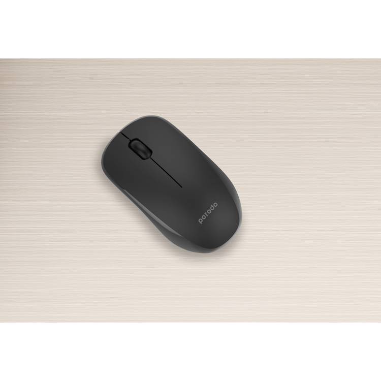 Buy Now Porodo Wireless Mouse - 1200 DPI, Dual Mode, White (PD-WBRM12-BK)