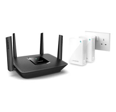 Order now my Linksys Mesh Wifi Router Mr8300 Tri-Band & 2 Velop Plug-In ...