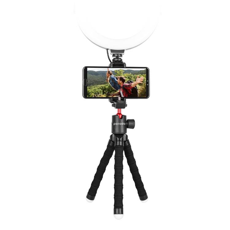 Porodo Flexible Versatile Tripod in UAE | 360° Panoramic Head & 1/4 ...