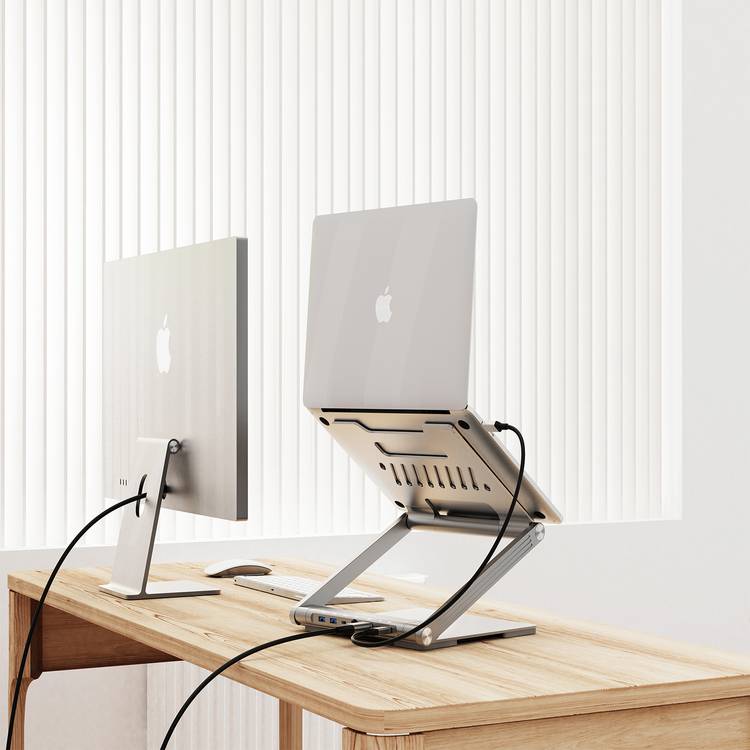 Levelo Aero Link Magnetic Design Laptop Stand in UAE | Large Base ...