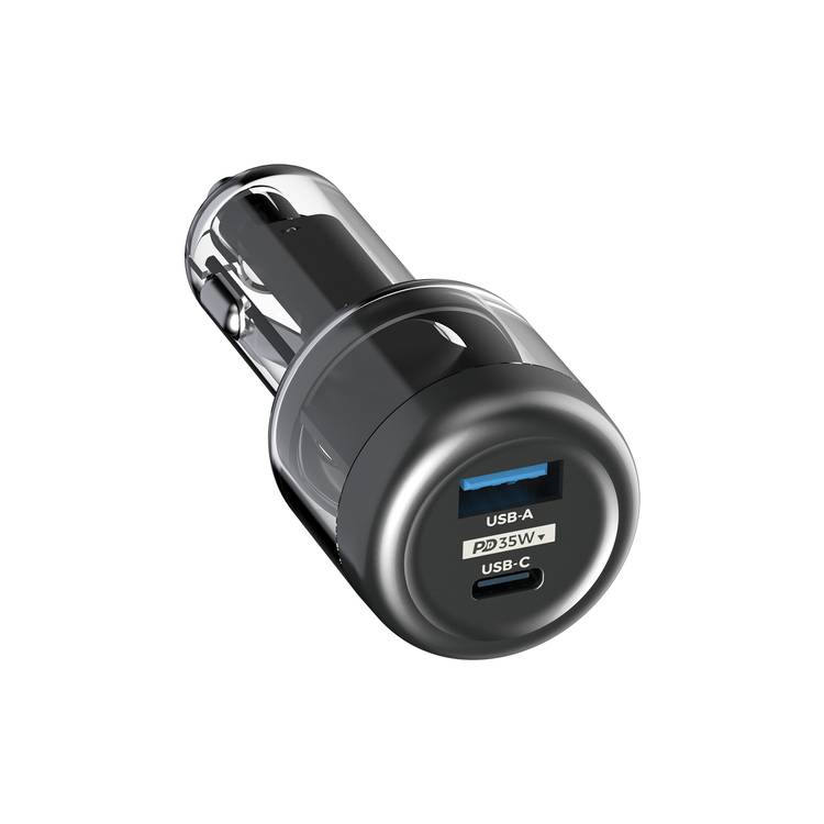 Buy Powerology Dual Output Ultra-Quick Crystalline Series Car Charger ...
