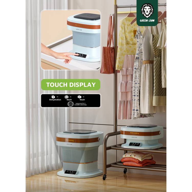 Green Lion Portable 6L Washing Machine in UAE | UK Plug - Blue Color ...