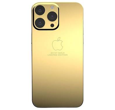 Mansa Design Custom iPhone 15 Pro Max - Full Gold - 256GB | UAE (MDV136)