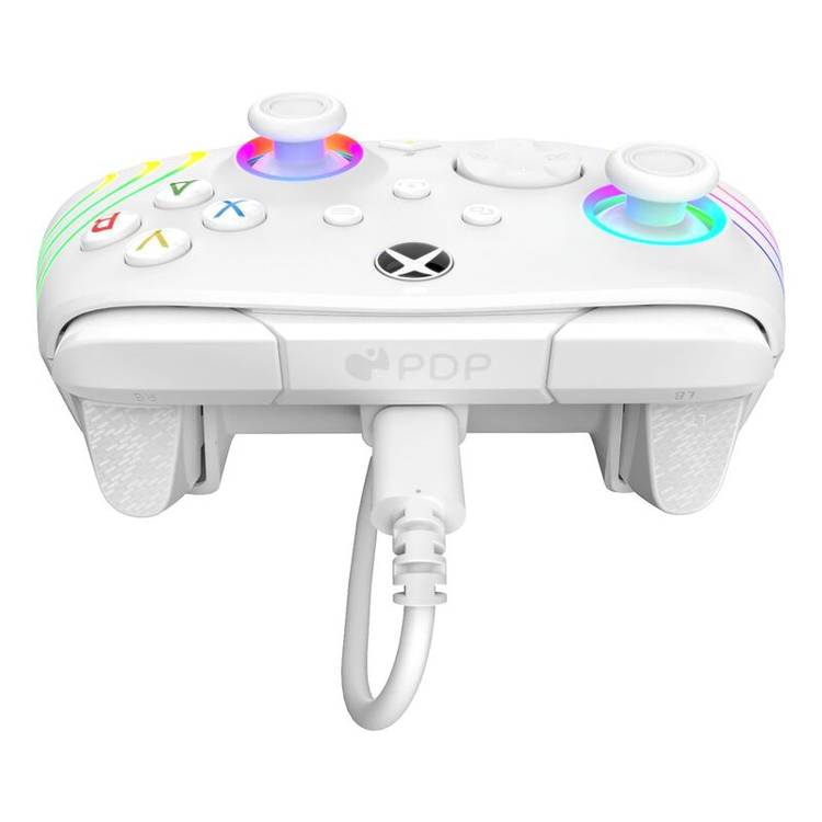 PDP Xbox Series X Afterglow Wired Controller - Wave White | UAE (049 ...