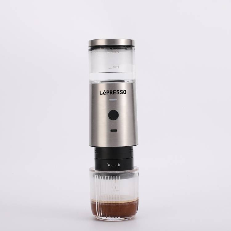 LePresso Portable Espresso Powder / Nespresso Pods - Silver | UAE (LPSTPEM)