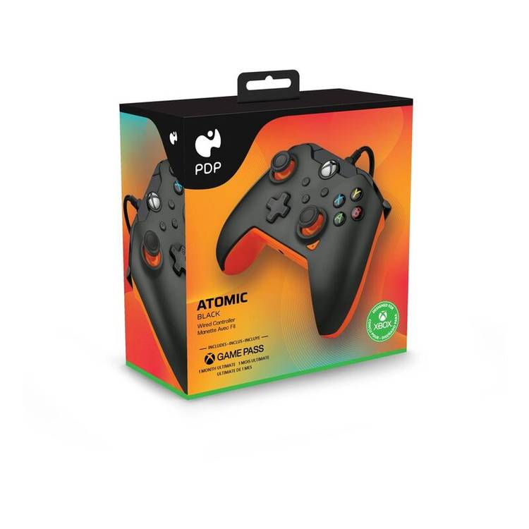 PDP Controller For Xbox Series X/S/PC - Atomic Black. | UAE (049-012-GO)