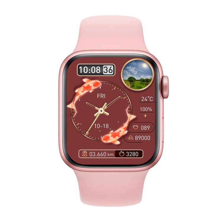 Porodo Blue Excello Smart Watch - Gold - 2.1 Inch | UAE (PB-EXCELLO-GD)