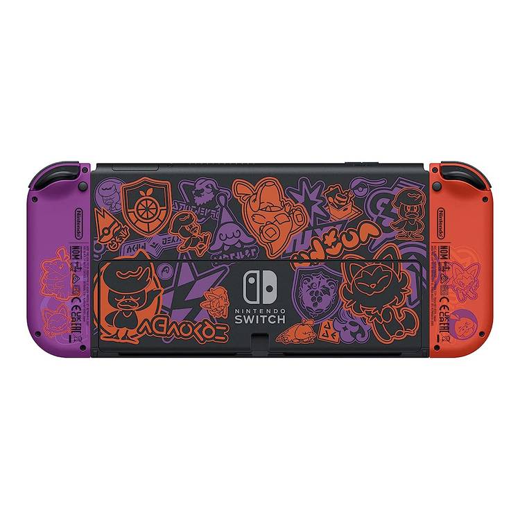 Nintendo Switch OLED - Pokemon Scarlet and Violet Edition - Black ...