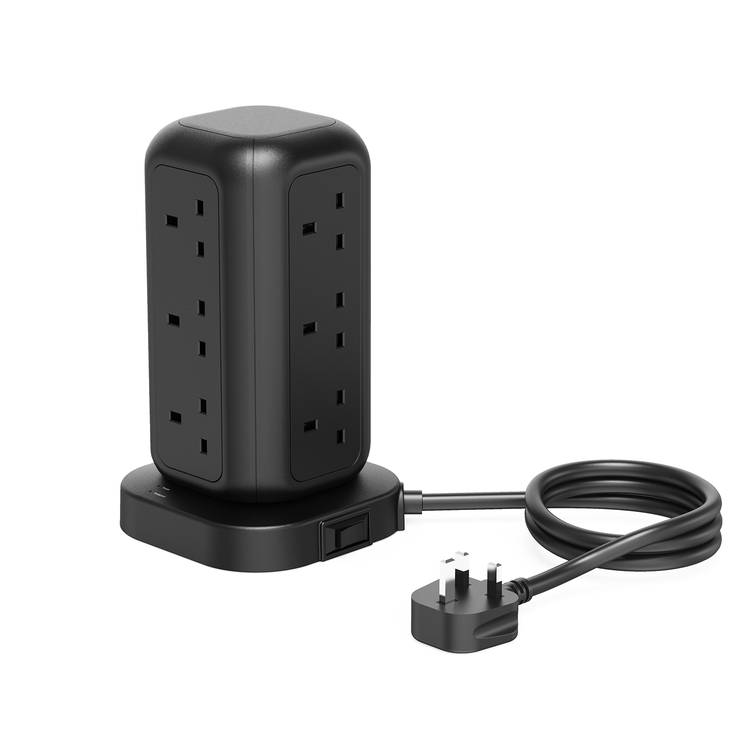 Buy Powerology 35W Socket Tower in UAE | 15W Wireless Charger, 3M Cable ...
