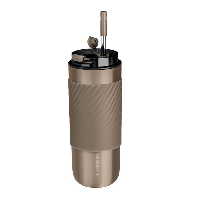 Buy Lepresso Thermal Tumbler With Infusion Filter in UAE | 520ml - Gold ...