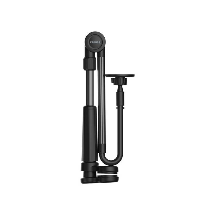 Buy Porodo Lazy Man Stand with Magnetic Suction 92cm in UAE | Black Color | (PD-LMGS92-BK)