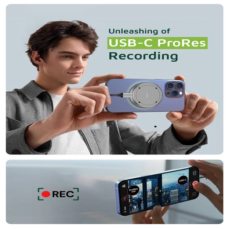 Buy Green Lion MagSafe Case SSD M.2 NVME in UAE | Gray color ...