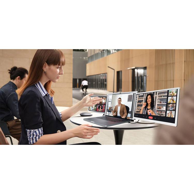 buy Powerology Dual Screen Portable Monitor in UAE | Response Time ...