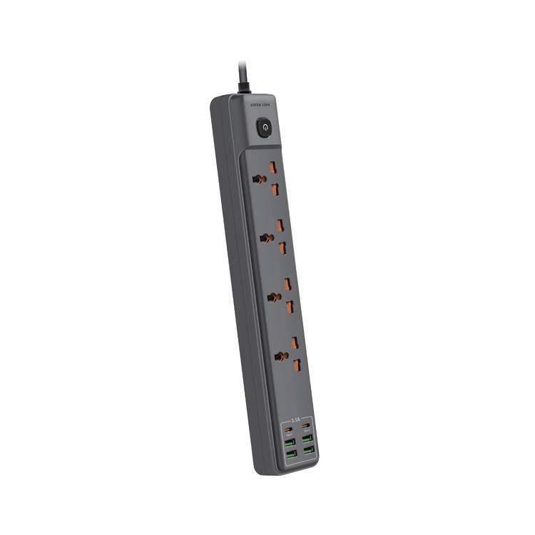 Buy The Green Lion Power Socket 4 USB-A & 2 Type-C Port in UAE | 2 ...