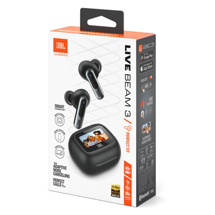 JBL Live Beam 3 True Wireless In-Ear Earbuds with Display & Mic in UAE ...