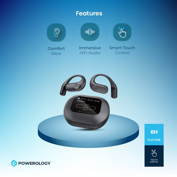 Order Powerology Air Conduction ENC TWS Earbuds in UAE | Bluetooth ...