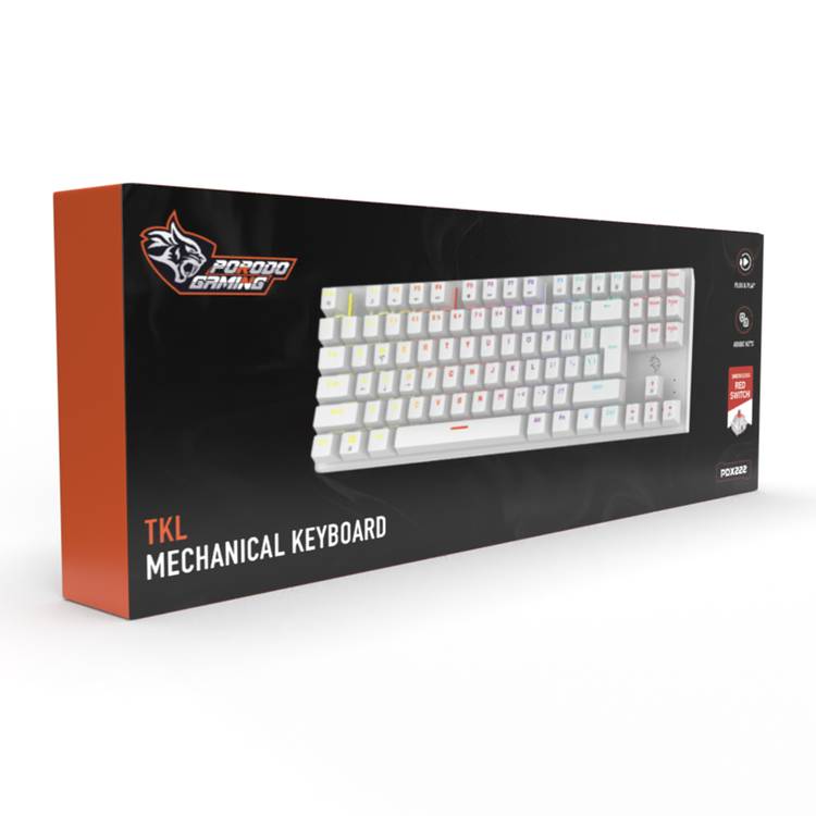 Porodo Gaming TKL Mechanical Keyboard in UAE | 50 Million Clicks ...