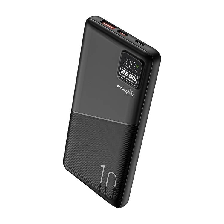 Porodo Blue Quick Charge Power Bank with USB-A & USB-C Outputs in UAE ...