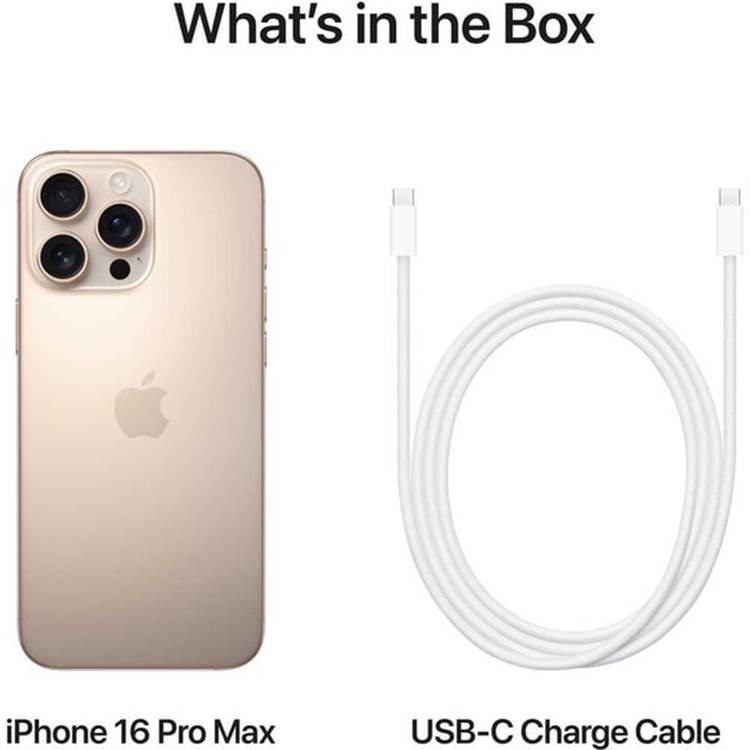 Buy Apple iPhone 16 Pro Max in UAE | 512GB Capacity - Desert Titanium ...