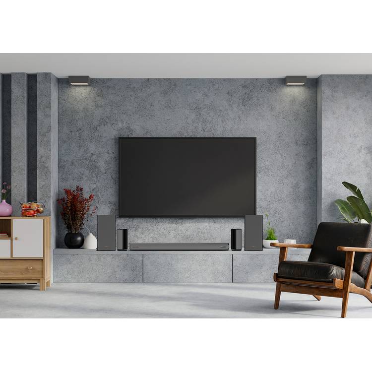 Buy Powerology 5.2.4CH Home Theater Soundbar with Dolby Atmos, Wireless ...