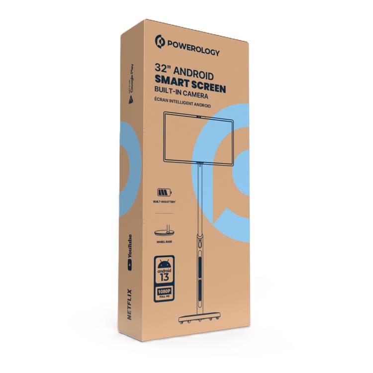 Powerology 32" Android Smart Screen in UAE | 13MP Camera, 15000mAh ...