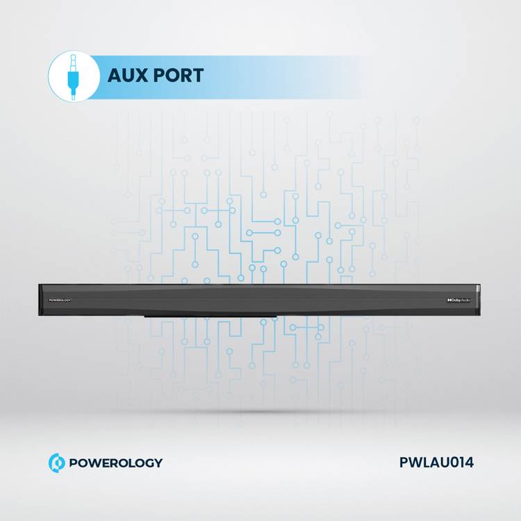 Buy Powerology 5.1CH Home Theater Soundbar with Dolby Audio with ...