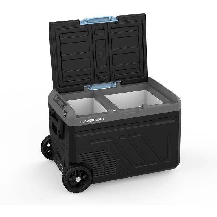 Buy Powerology Portable Fridge 40L with Trolly In UAE | 20800mAh ...