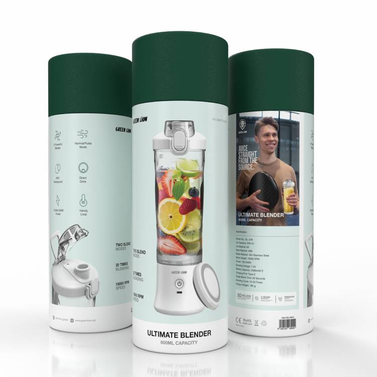 Green Lion Ultimate Blender in UAE | 600mL, Two Blend Modes - White Color | (GNULTBLDRWH)