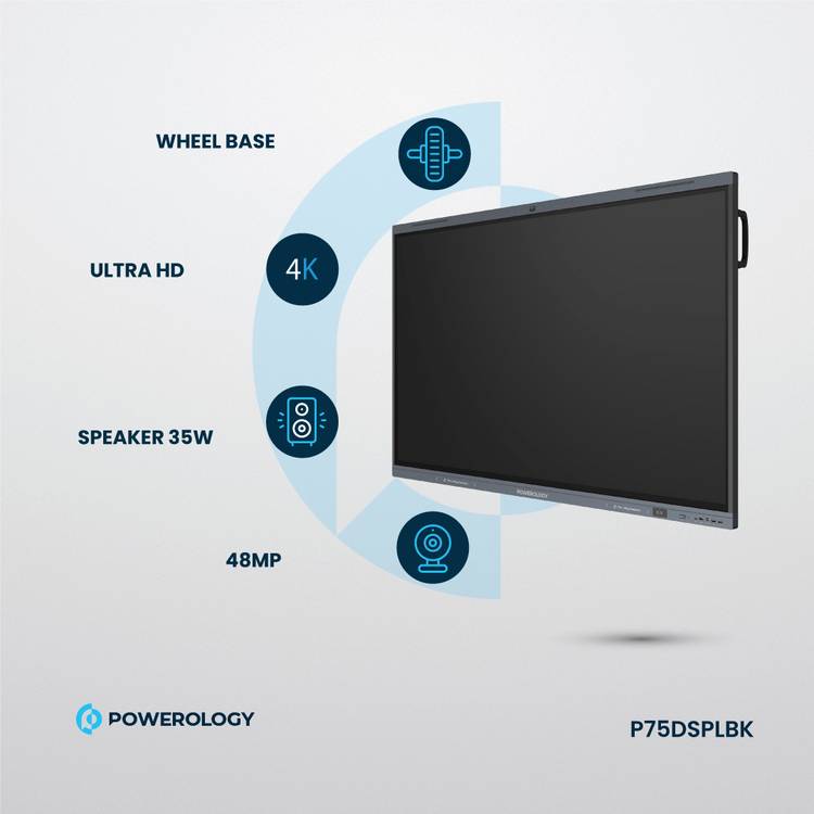 Shop Powerology Dual Windows & Android Interactive Smartboard in UAE ...