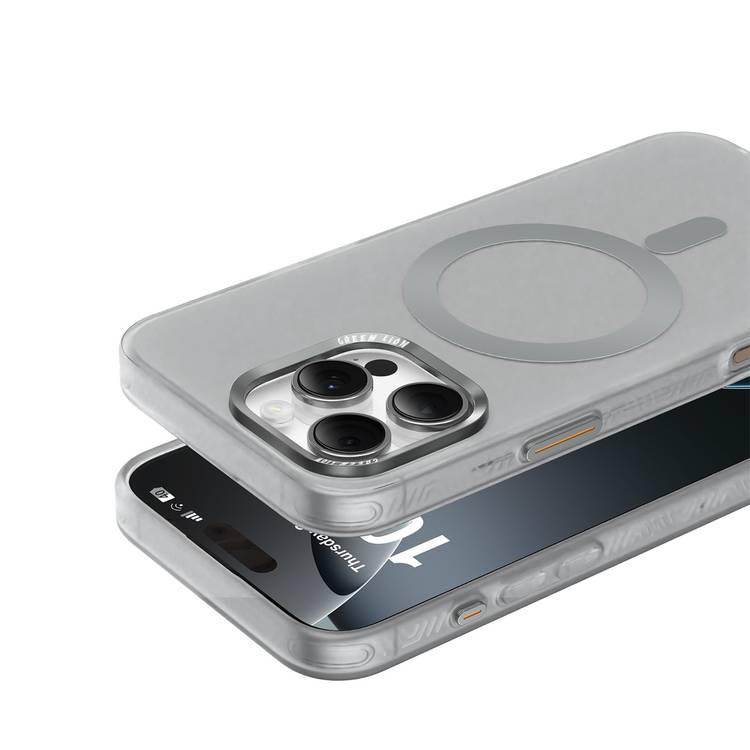 Green Lion Matte MagSafe X Case for iPhone 16 Pro Max in UAE | Camera Protection - Gray Color ...