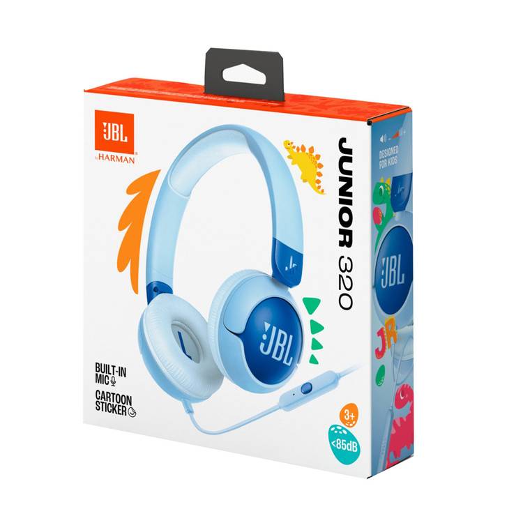 JBL Junior 320 Wired On-Ear Headphones for Kids in UAE | Built-In ...