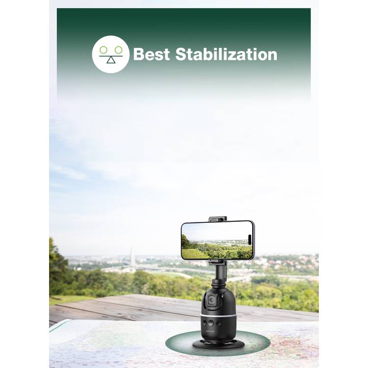 Green Lion Auto Track Gimbal In UAE | 3W, Multi-Device Support - Black ...