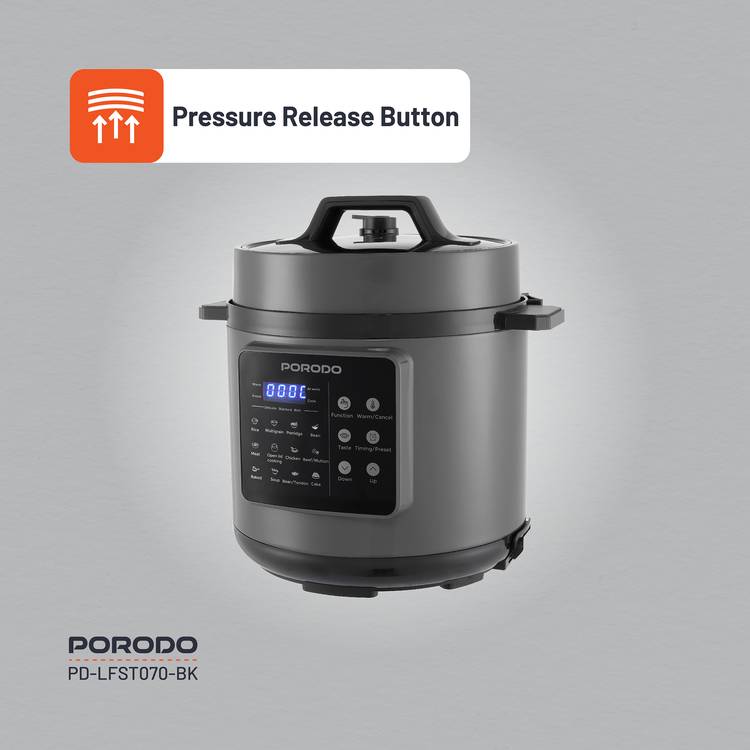 Porodo 1300W Multi-Cuisine Pressure Cooker with 6L Capacity in UAE ...