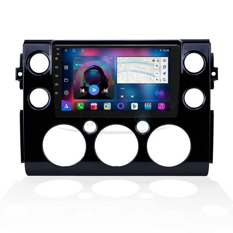 Clayton Android Multimedia System, Toyota Fj Cruiser 2008-2020 | 4 GB ...